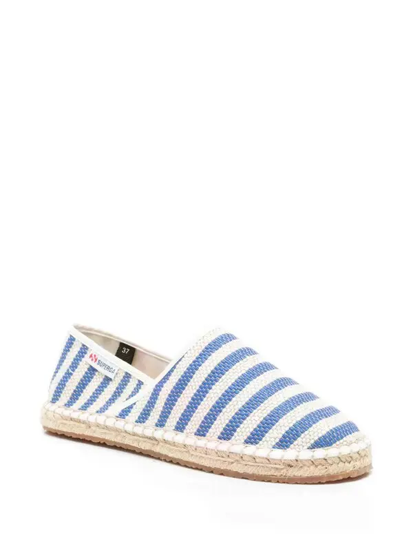 Superga 3009 Striped Espadrilles - Blue