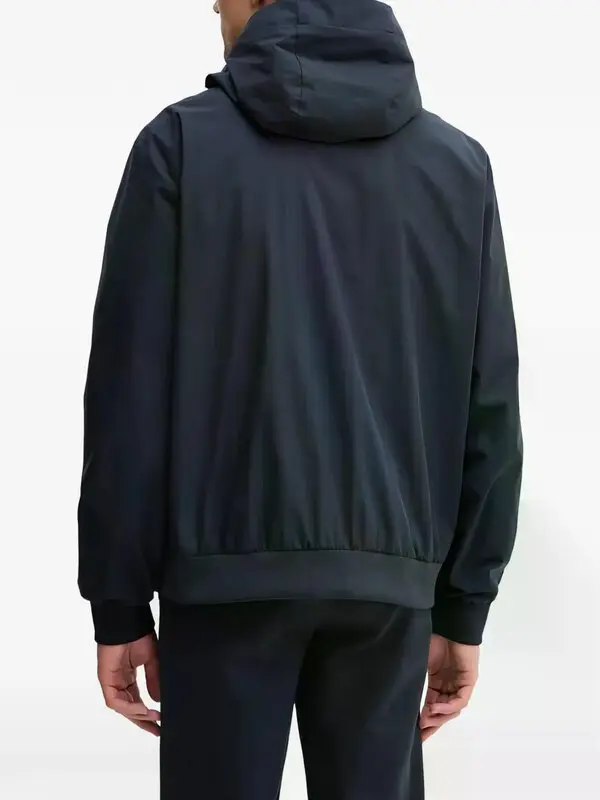 EA7 Zip-up Hooded Jacket - Blue