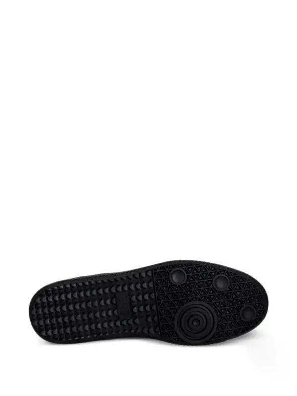 EA7 Embossed Logo Sneakers - Black