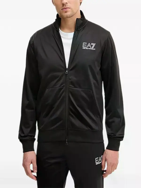 EA7 Logo Zip Sweatshirt