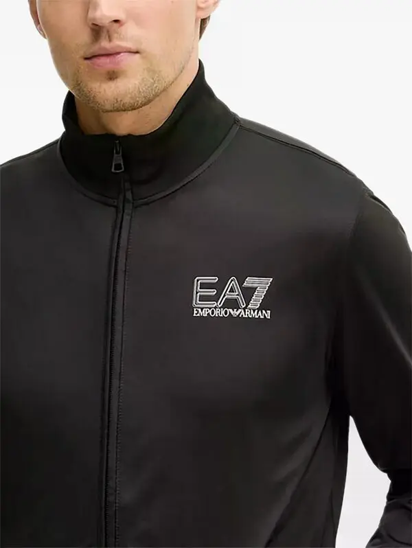 EA7 Logo Zip Sweatshirt