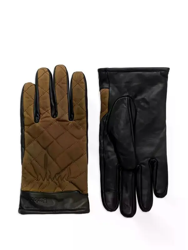 Barbour Quilted Gloves - Black