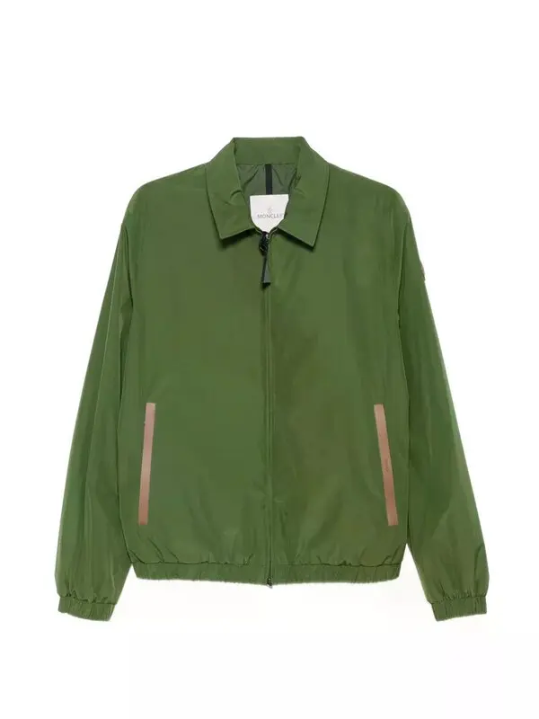 Moncler Zip-up Pocket Jacket - Green