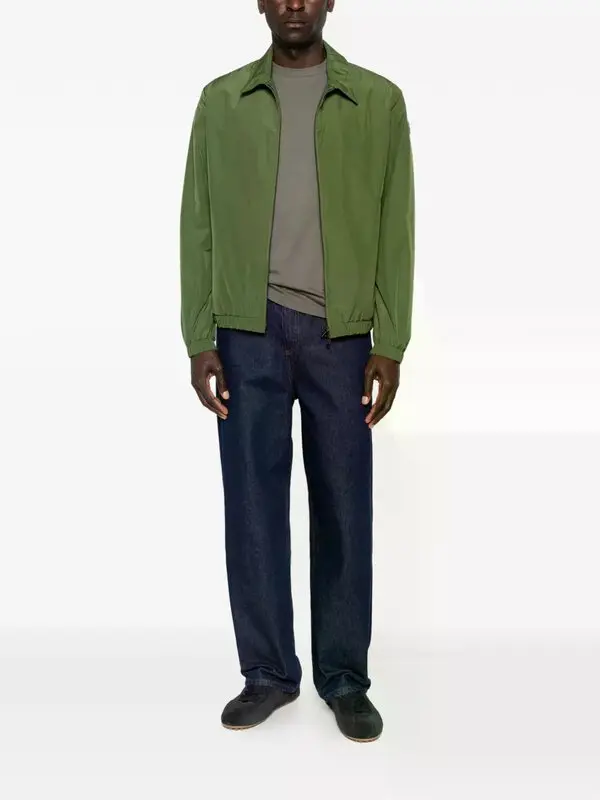 Moncler Zip-up Pocket Jacket - Green