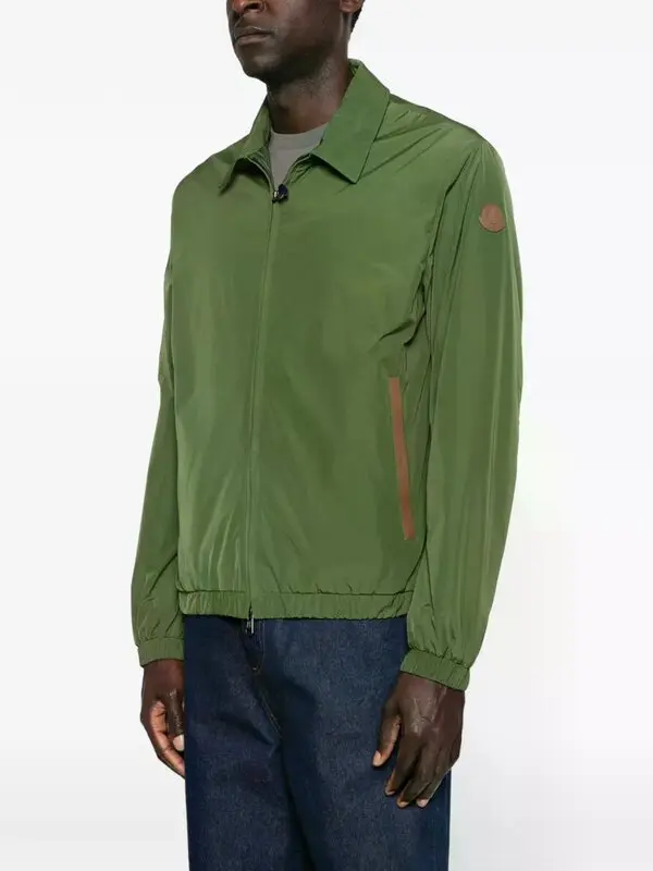 Moncler Zip-up Pocket Jacket - Green