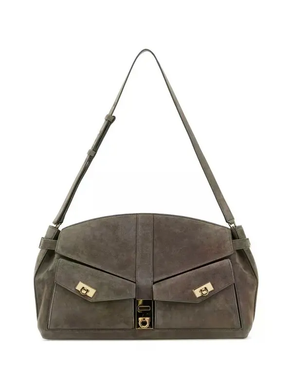 FERRAGAMO Clasp Fastening Shoulder Bag