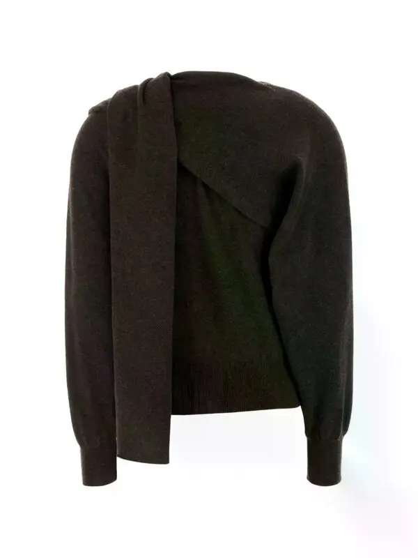 FERRAGAMO Scarf-detail Cardigan