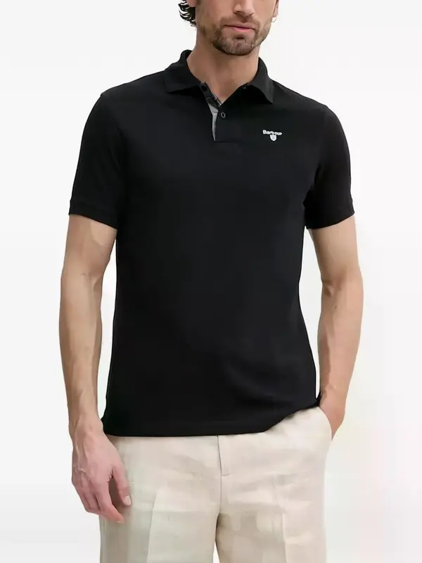 Barbour Logo-detail Polo Shirt