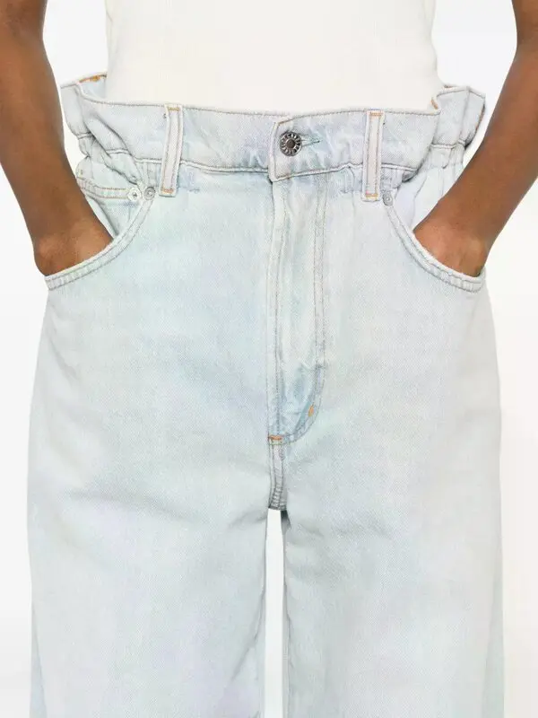 AGOLDE Raw-hem Wide-leg Jeans