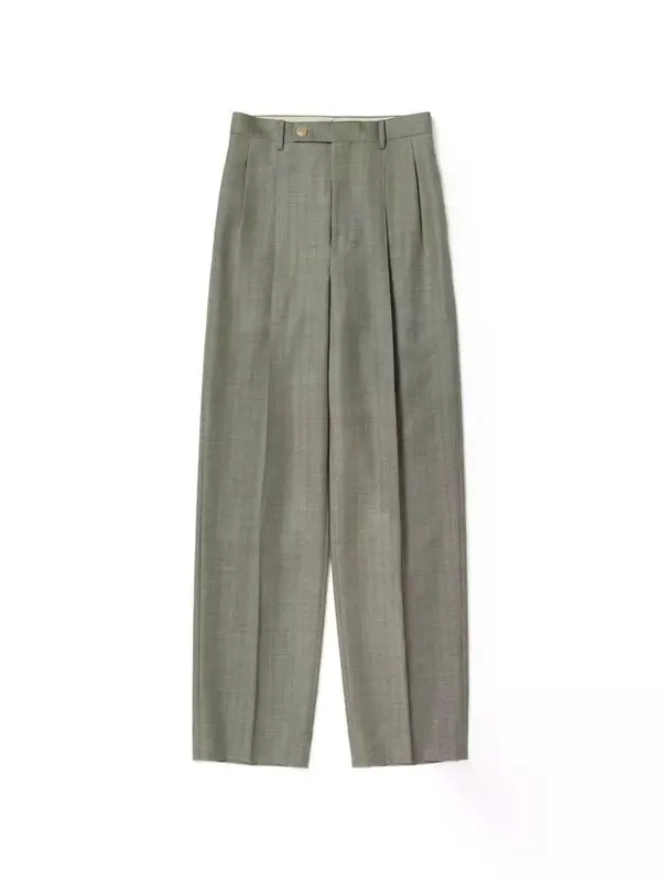 Auralee Wide-leg Pleated Trousers