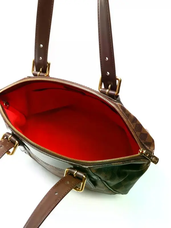 LOUIS VUITTON 2010 Damier Tote Bag - Brown
