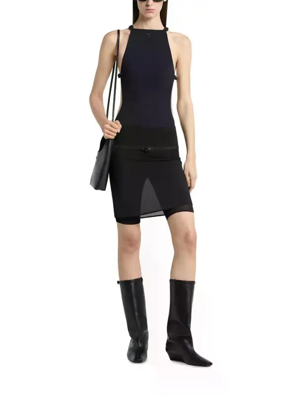 COURREGES Boots With Buckle Detail