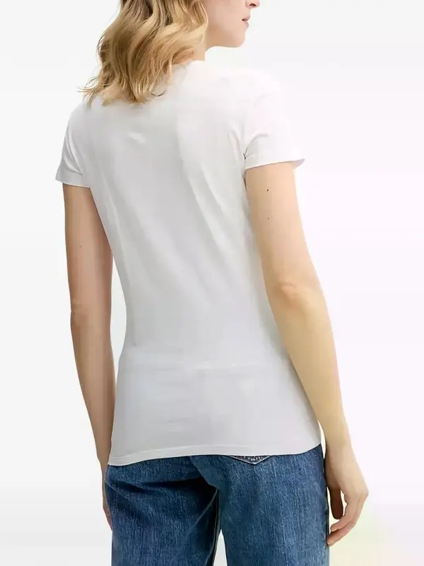 Armani Exchange Sequin-embellished T-shirt