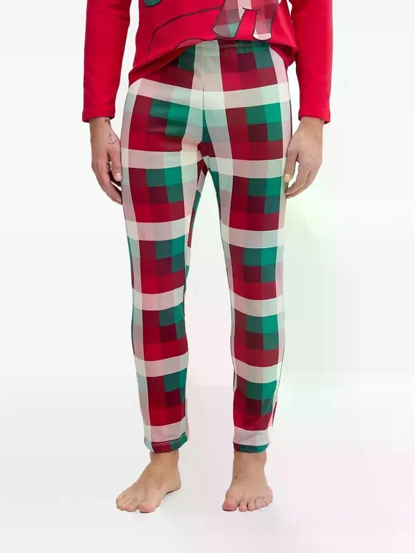 BENETTON Printed Checked Sleepwear