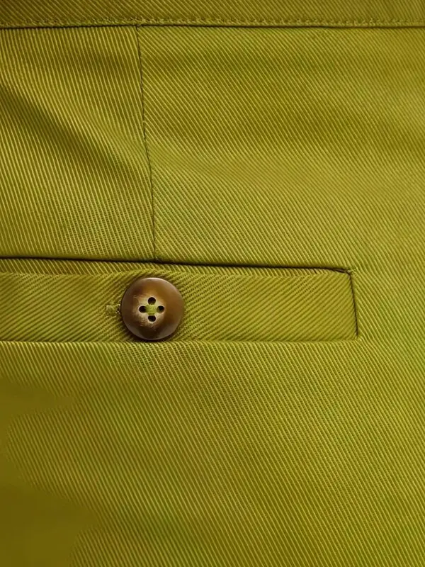 BENETTON Button-fastening High-rise Trousers