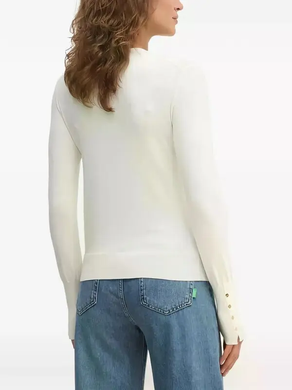BENETTON Button-embellished Sweater