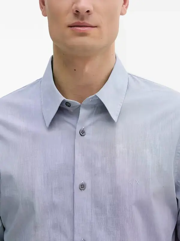 Armani Exchange Buttoned Long-sleeves Shirt