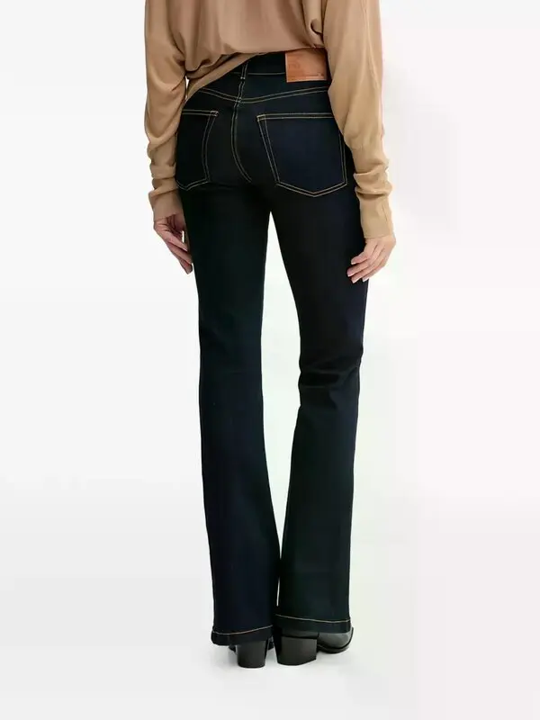 BENETTON Flared Jeans With Contrast Stitching