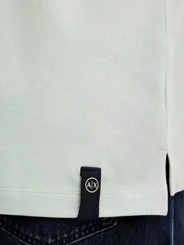 Armani Exchange Logo-print Polo Shirt