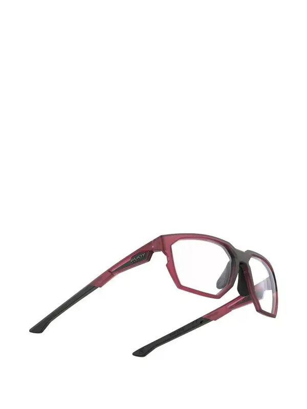 RUDY PROJECT Geometric-frame Glasses - Red