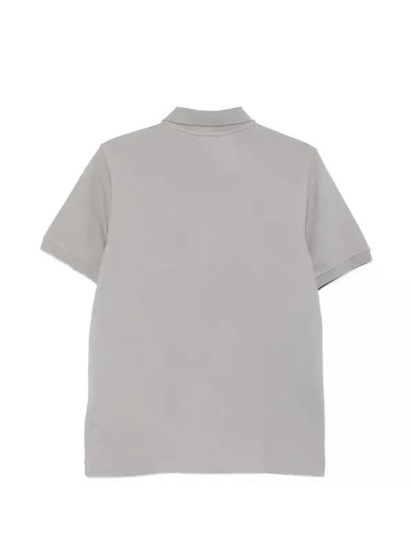 K-WAY Amedee Logo Piqué Polo Shirt - Grey
