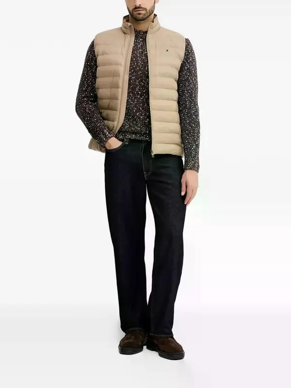 BENETTON Speckled Crew-neck Sweater
