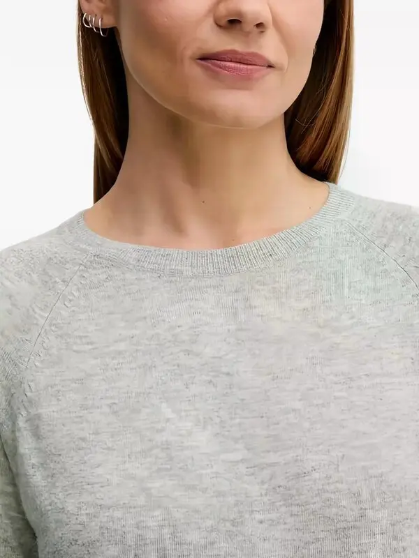 BENETTON Round-neck Sweater - Grey