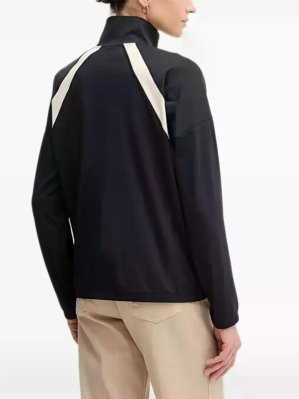 BENETTON Colour-block Zip-up Sweatshirt