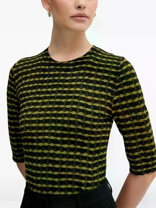 BENETTON Patterned Sweater