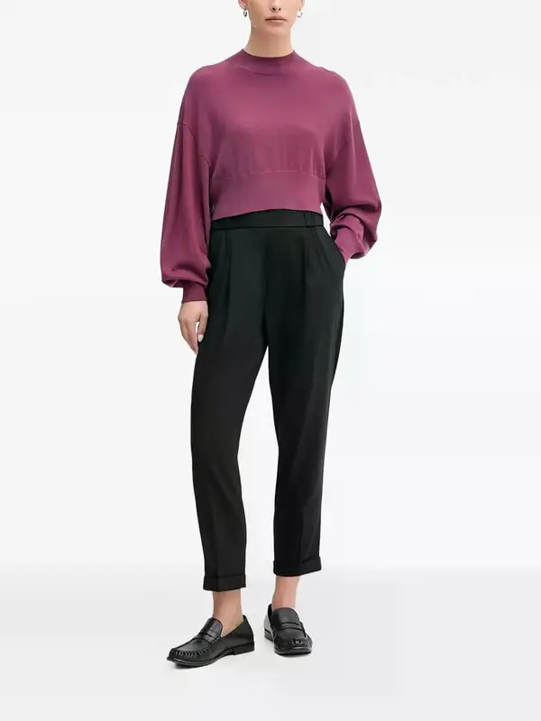 BENETTON Cuffed Pleated Trousers