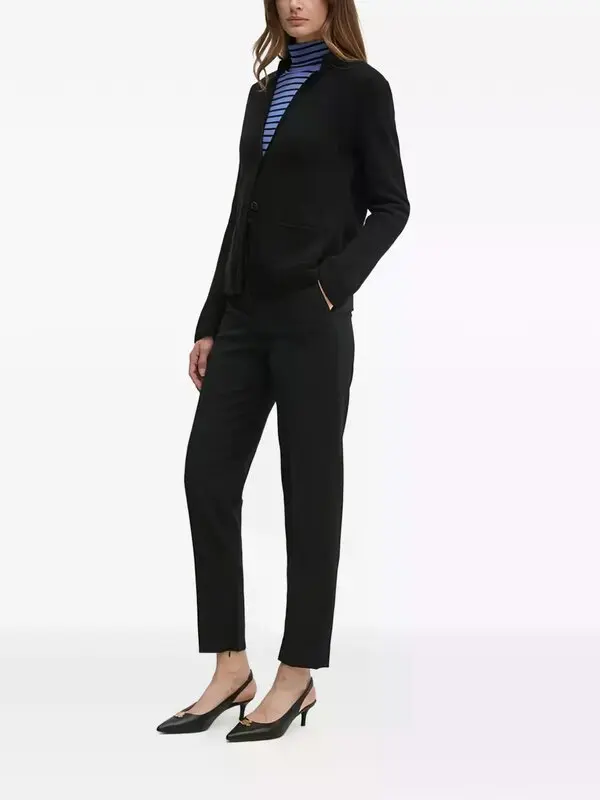 BENETTON Patch-pocket Cardigan - Black