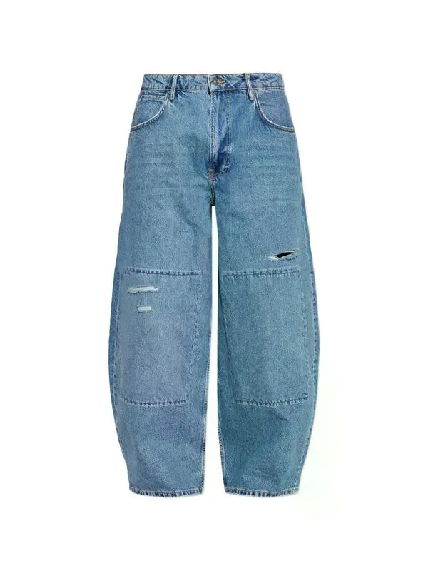 ALLSAINTS Panelled Barrel Wide-leg Jeans