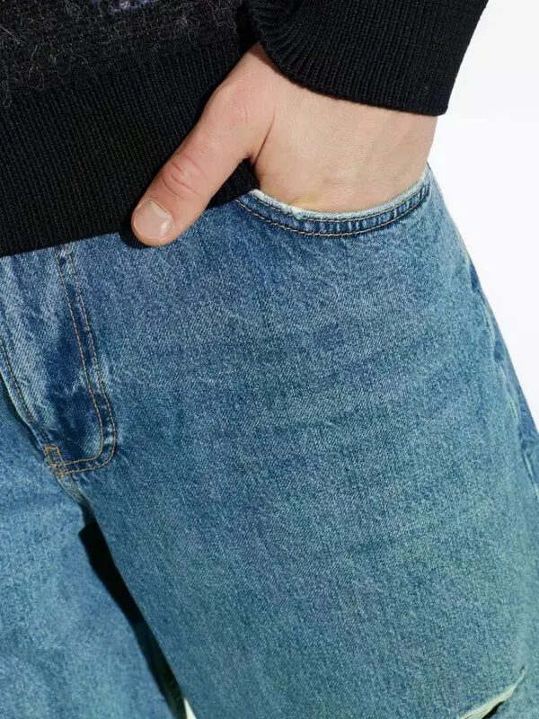 ALLSAINTS Panelled Barrel Wide-leg Jeans