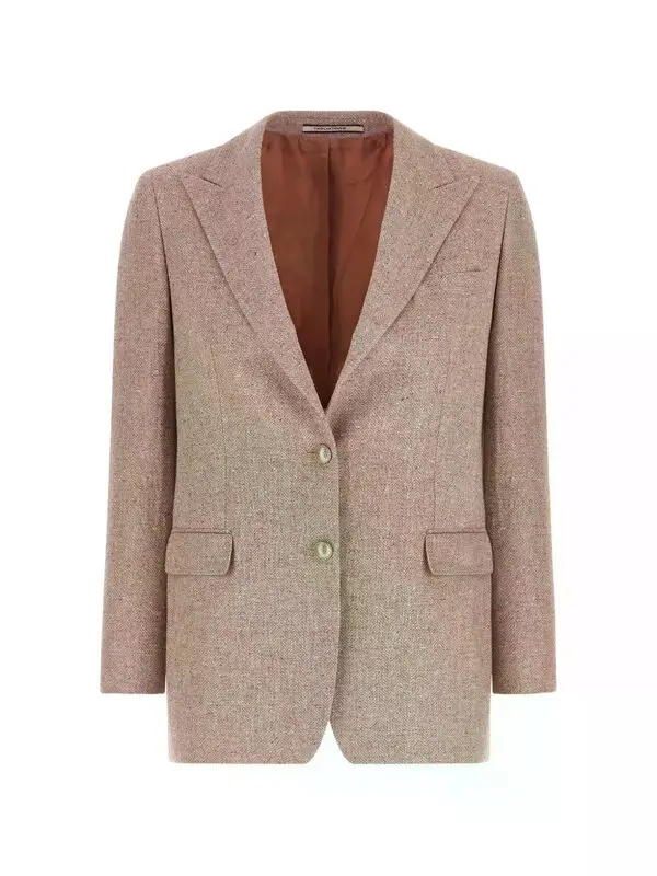 Tagliatore Bertha Single-breasted Blazer - Pink