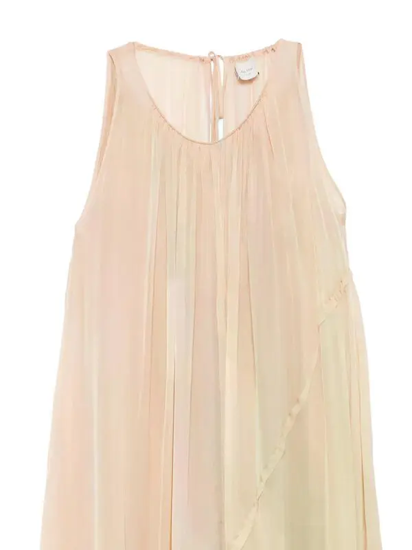 ALYSI Gathered Panel Dress