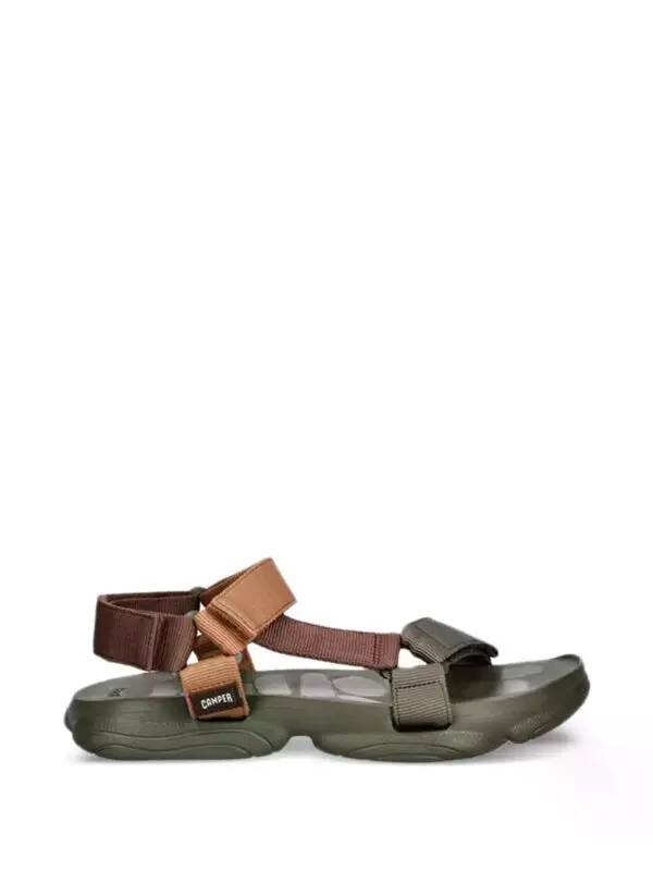 Camper Karst Touch-strap Sandals - Green