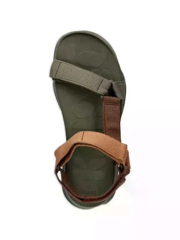 Camper Karst Touch-strap Sandals - Green