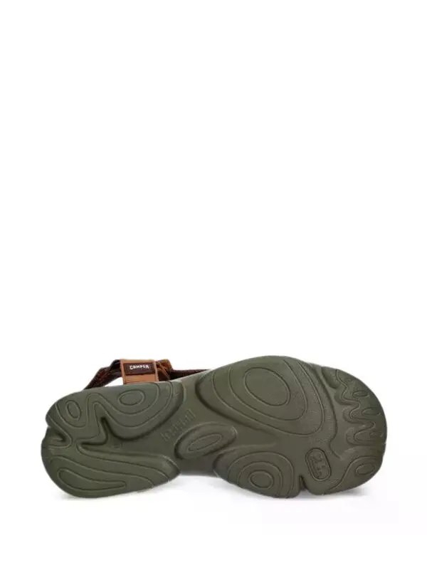 Camper Karst Touch-strap Sandals - Green