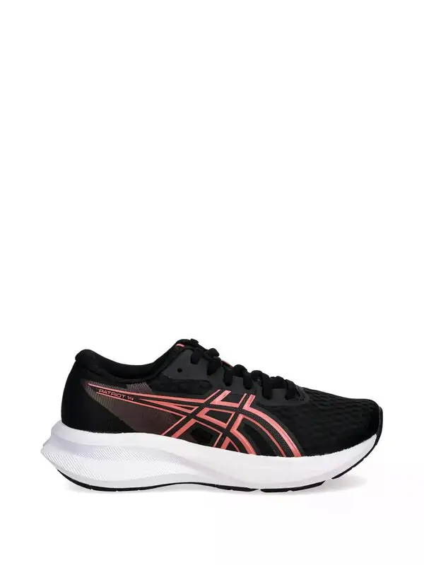 Asics Logo Detail Sneakers - Black