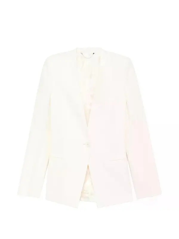 TOTEME Collarless Blazer - Neutrals