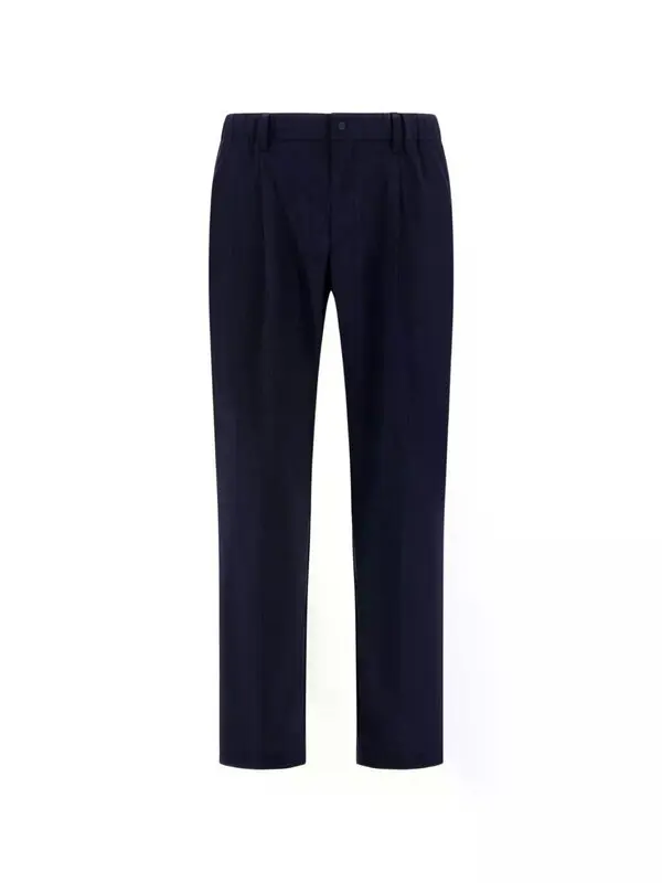 Herno Pleated Trousers - Blue