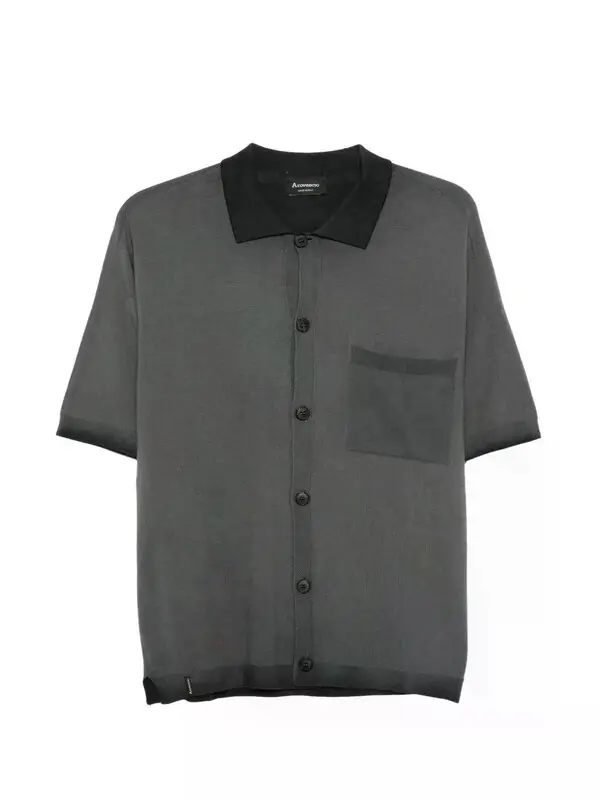 AROVESCIO Pocket Buttoned Shirt