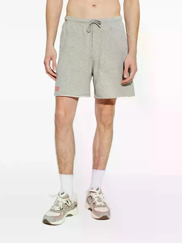 American Vintage Drawstring Raw Hem Shorts