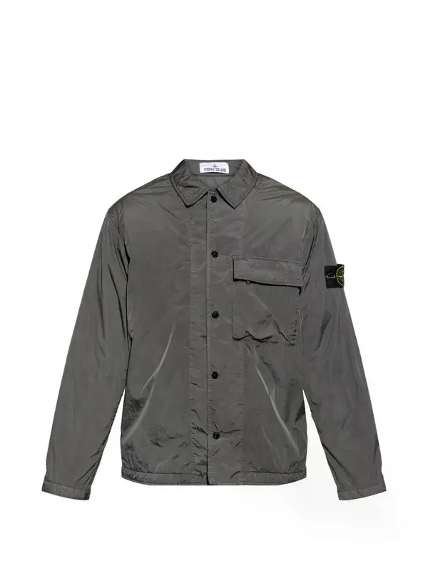Stone Island Buttoned Pocket Jacket - Grey