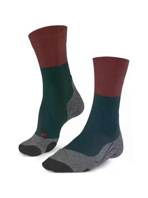Falke Colourblock Ankle Socks - Green