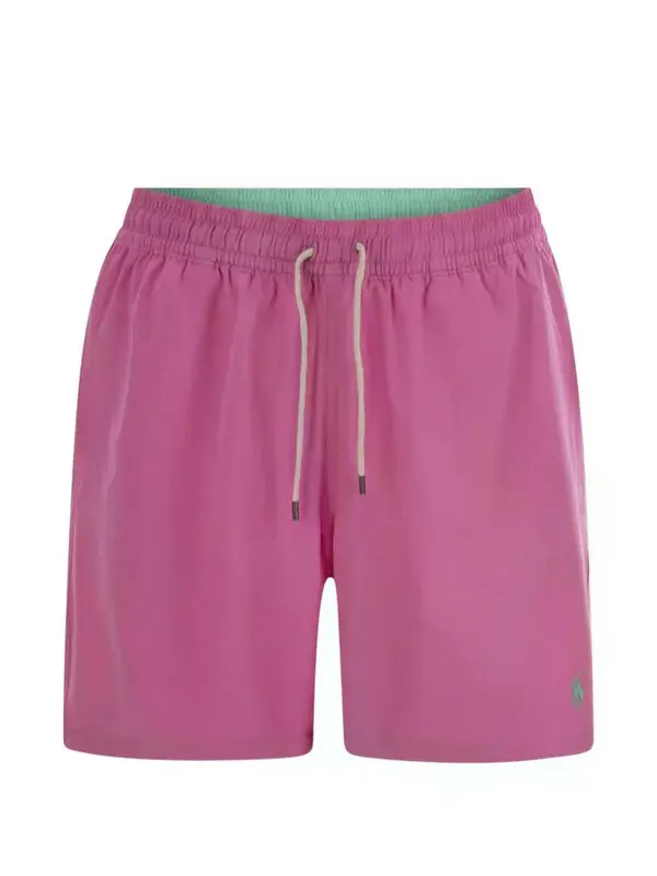 Polo Ralph Lauren Traveler Classic Pocket-patch Trunks - Pink