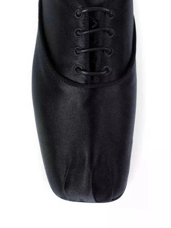 ANN DEMEULEMEESTER Tavis Satin Oxford Shoes