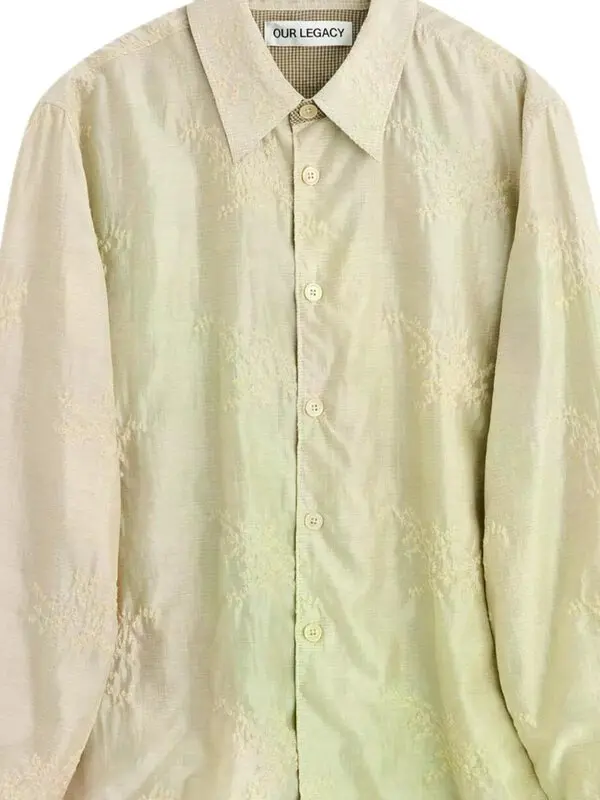 Our Legacy Beyond Embroidered Shirt - Neutrals