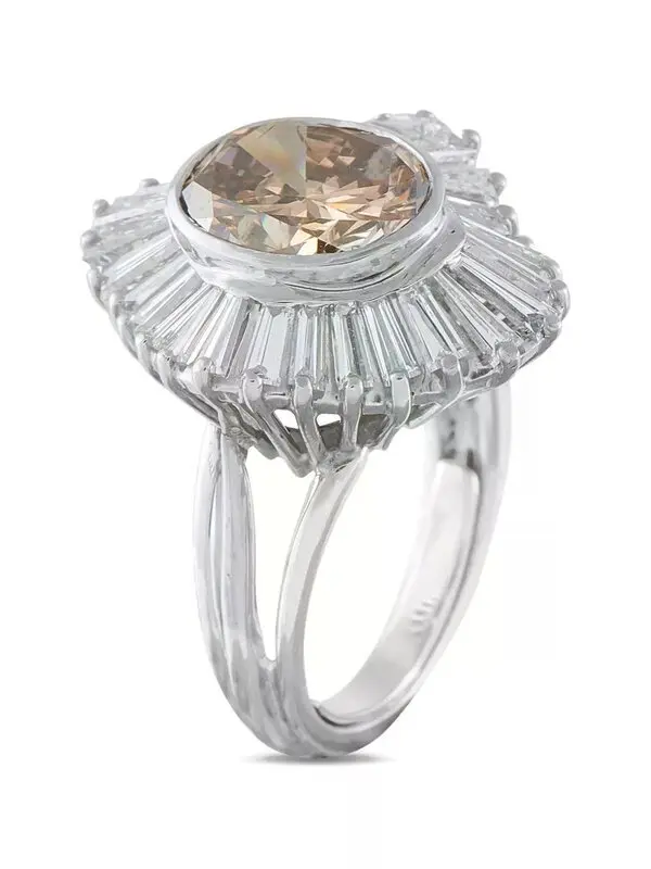 LB EXCLUSIVE Platinum Ballerina Diamond Ring