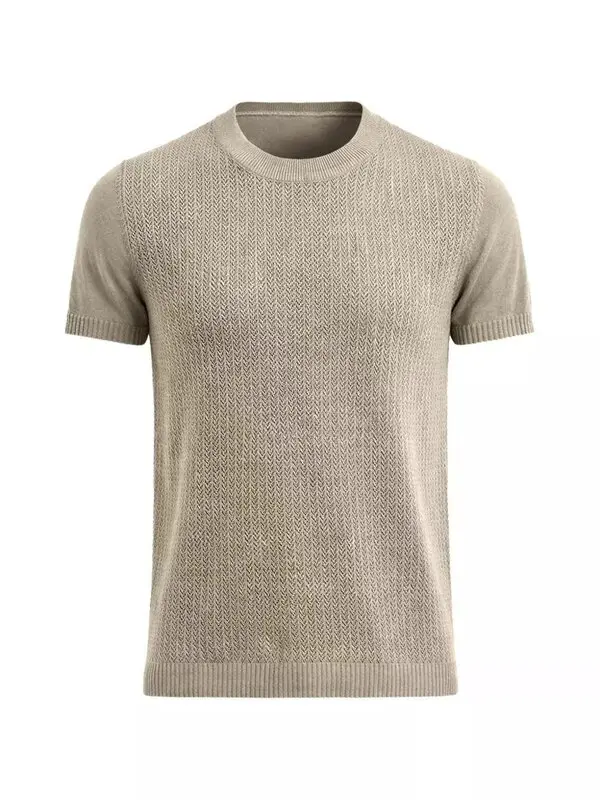 THIBAULT VAN DER STRAETE Knitted T-shirt